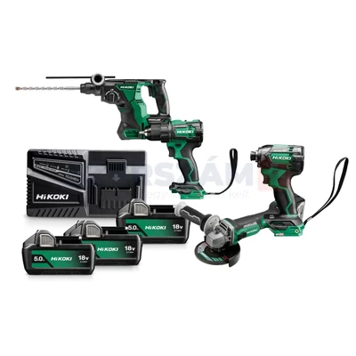 HIKOKI KC18DE-WHZ akkus gépcsomag /18V 3x5,0Ah Li-akku/ - SzerszámPlusz.hu